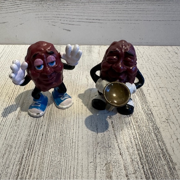 Toys | Vintage 1987 Set Of 2 California Raisins Original Pvc Figure ...